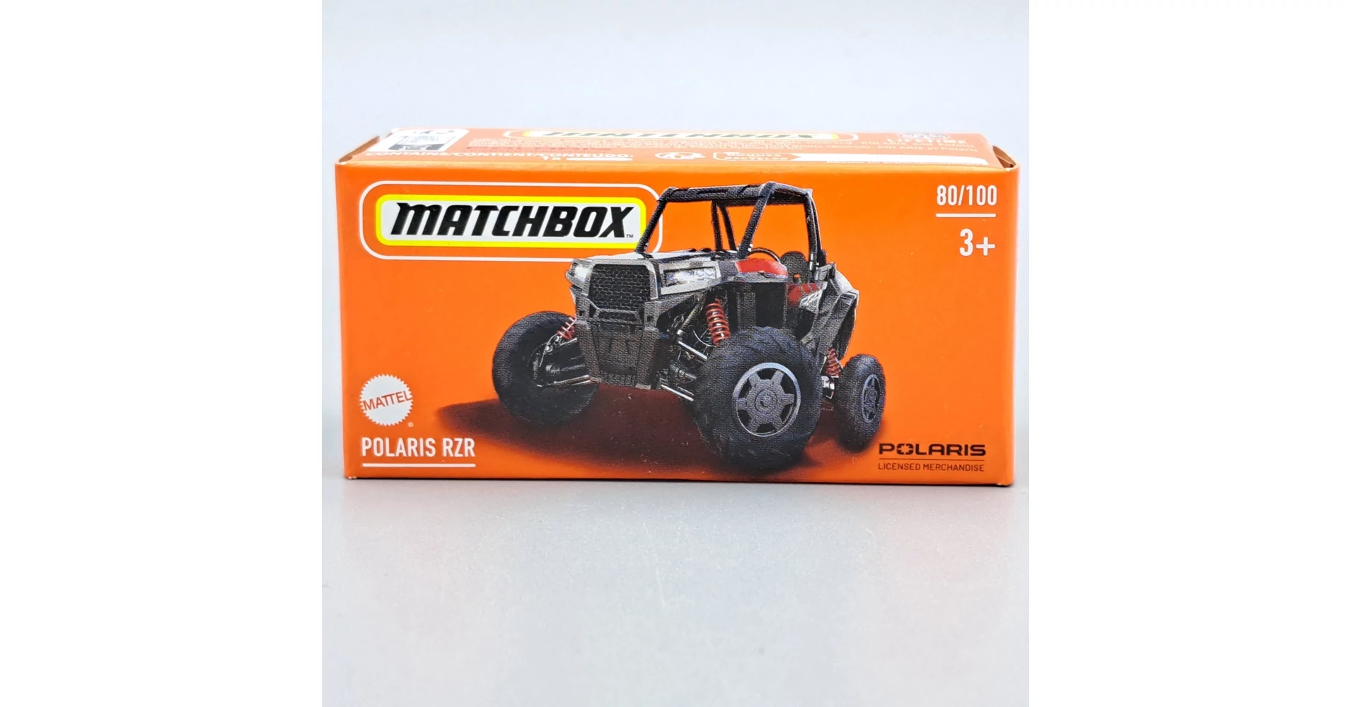 Polaris RZR Matchbox fém modell autó 1:64-es méretben