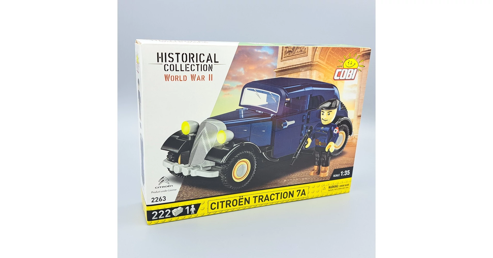 Cobi Citroen Traction 7A 1:35 243db.2263 - Játék és Ajándék webáruház ...
