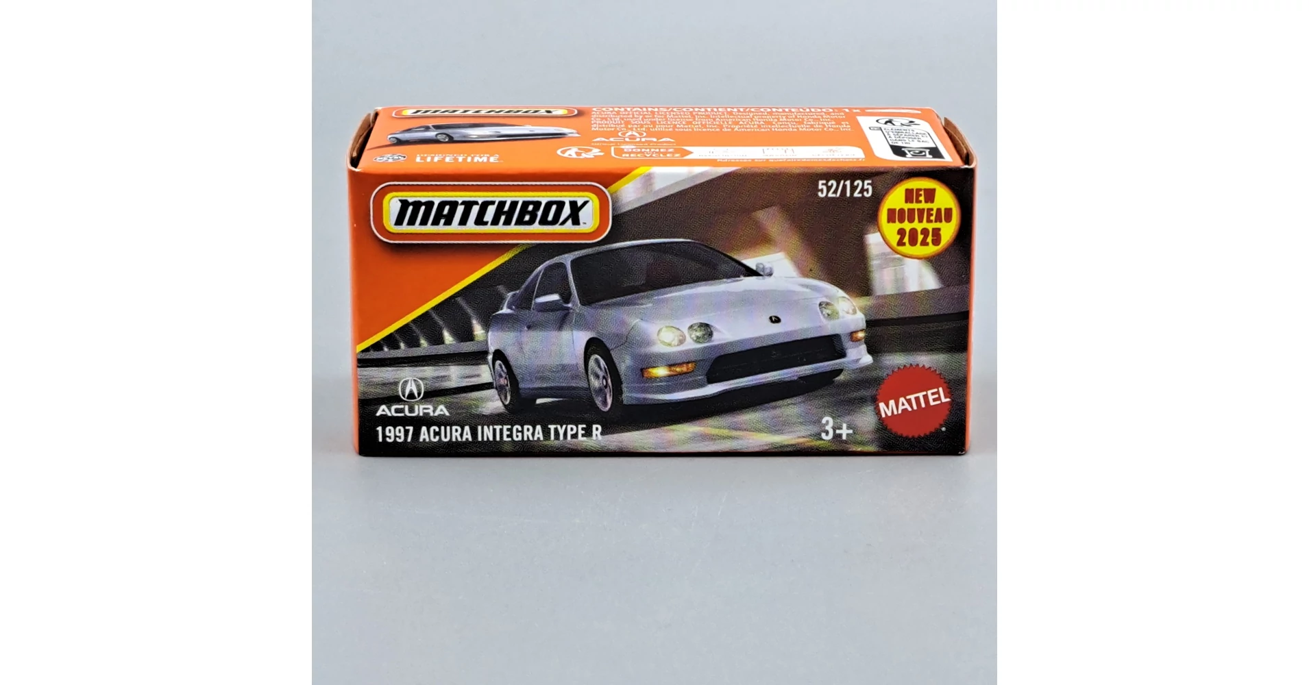 Acura Integra Type R Matchbox fém modell autó 1:64-es méretben
