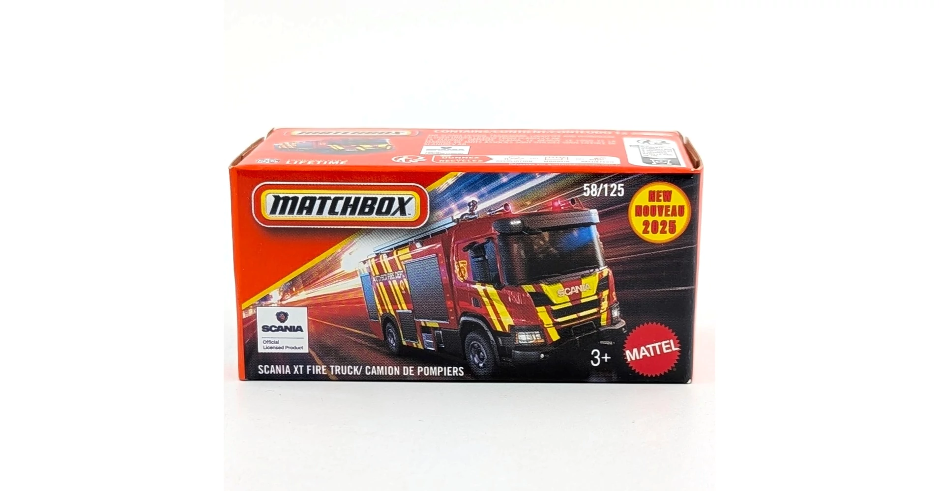 Scania XT fém modell autó 1:64-es méretben