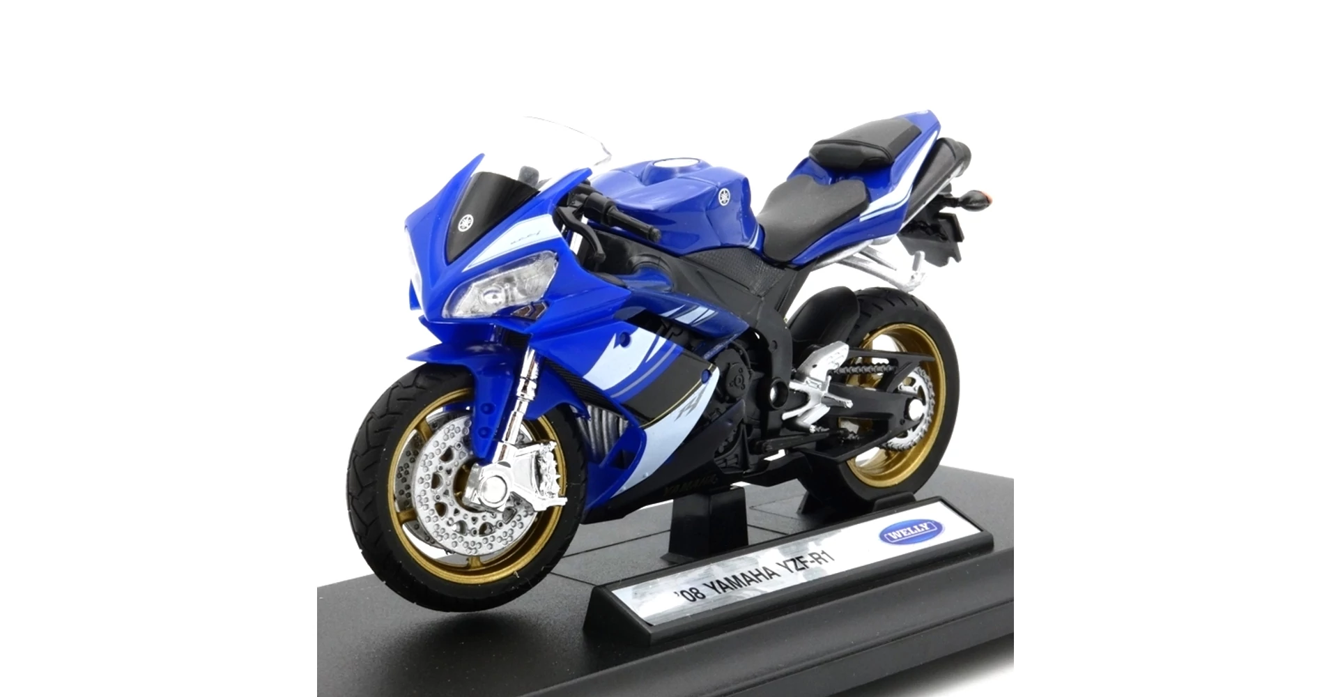A Yamaha YZF R1 egy 1:18 méretarányú motormodell gyűjtőknek.