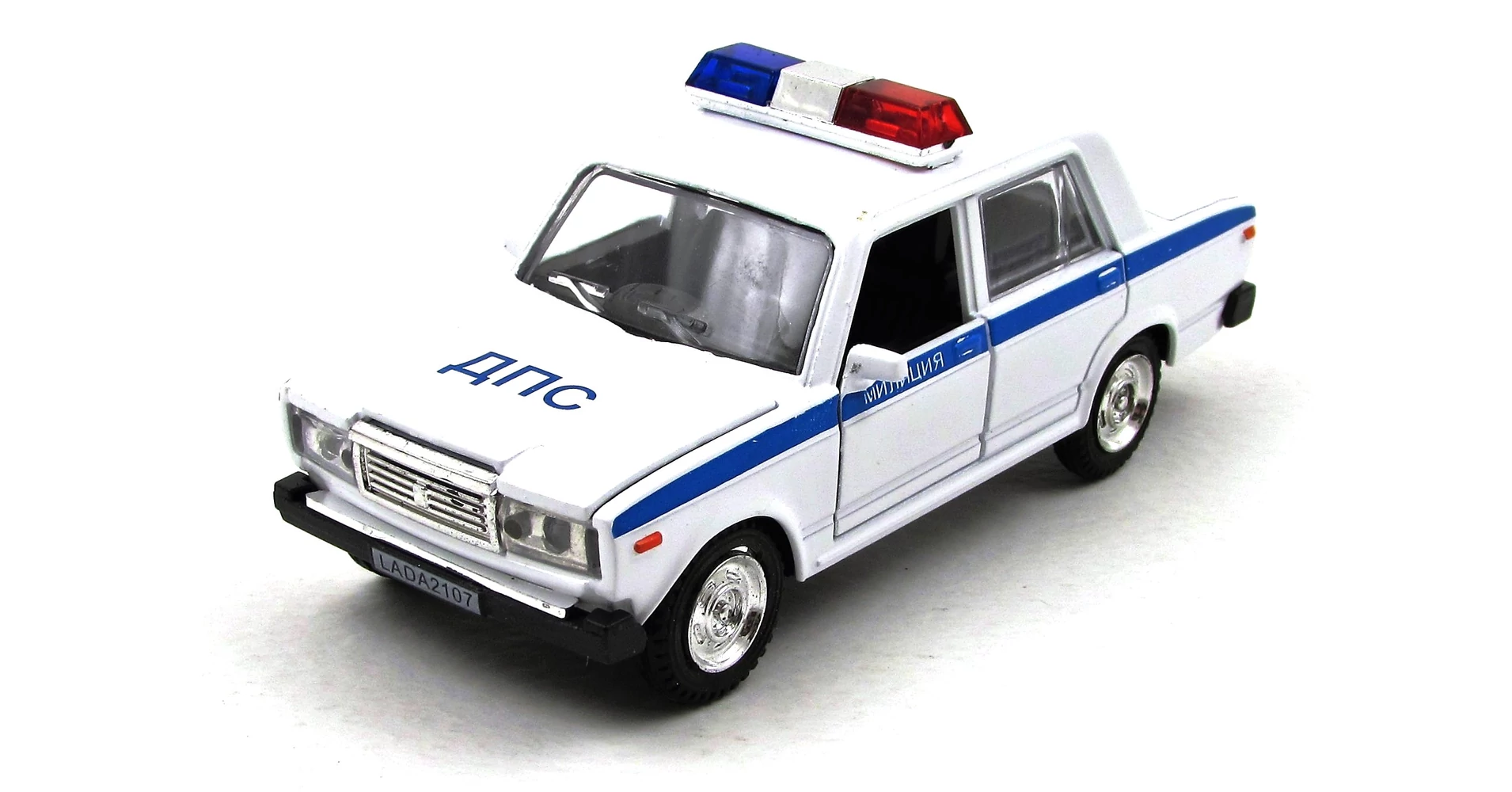 Lada 2107 Milicia fémautó.