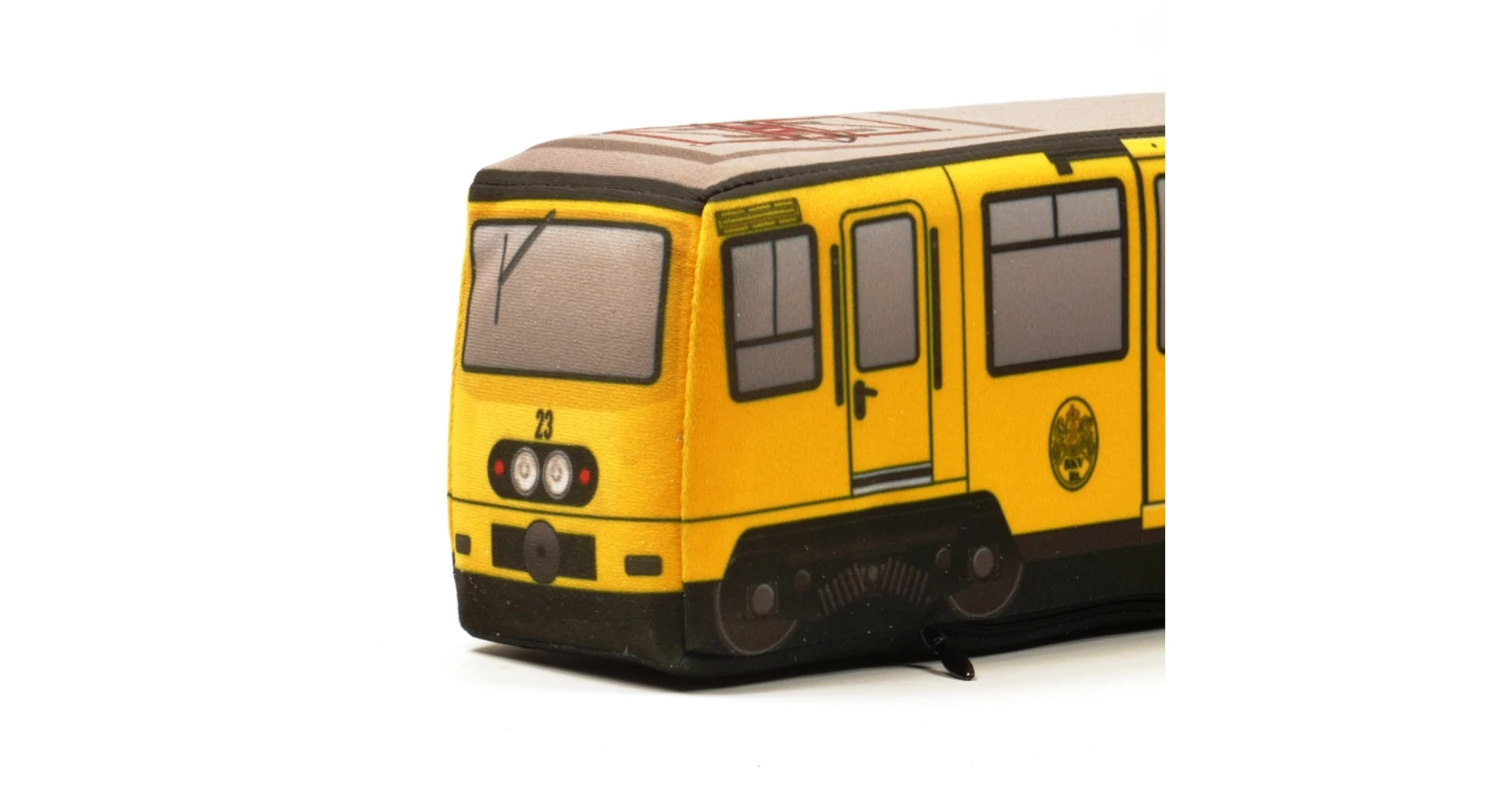 Plüss Ganz FAV Motorkocsi Kisföldalatti jármű gyerekeknek és felnőtteknek.