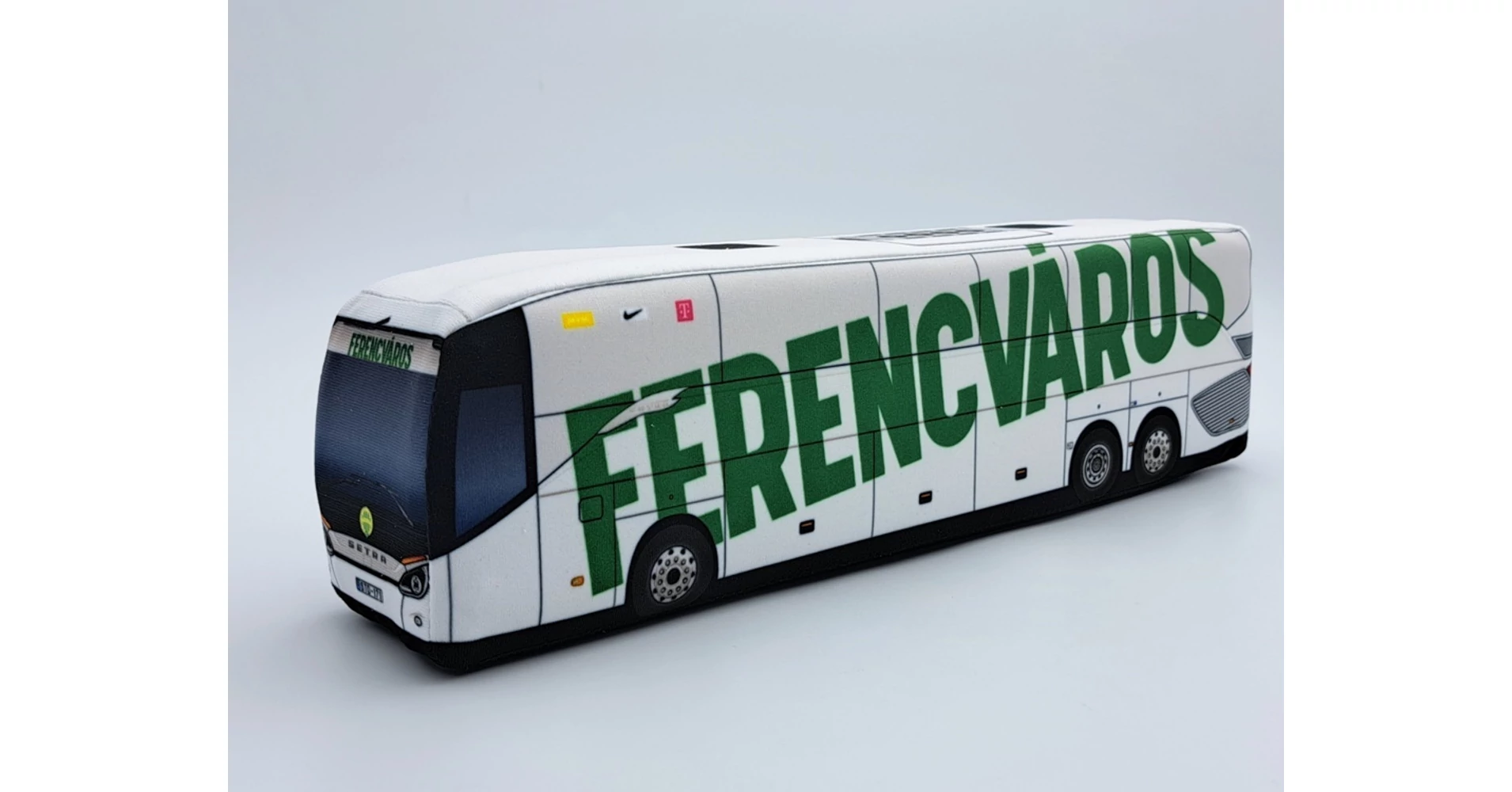 Plüss Setra S517 HD Fradi Busz - Plüss gyerekeknek és felnőtteknek.