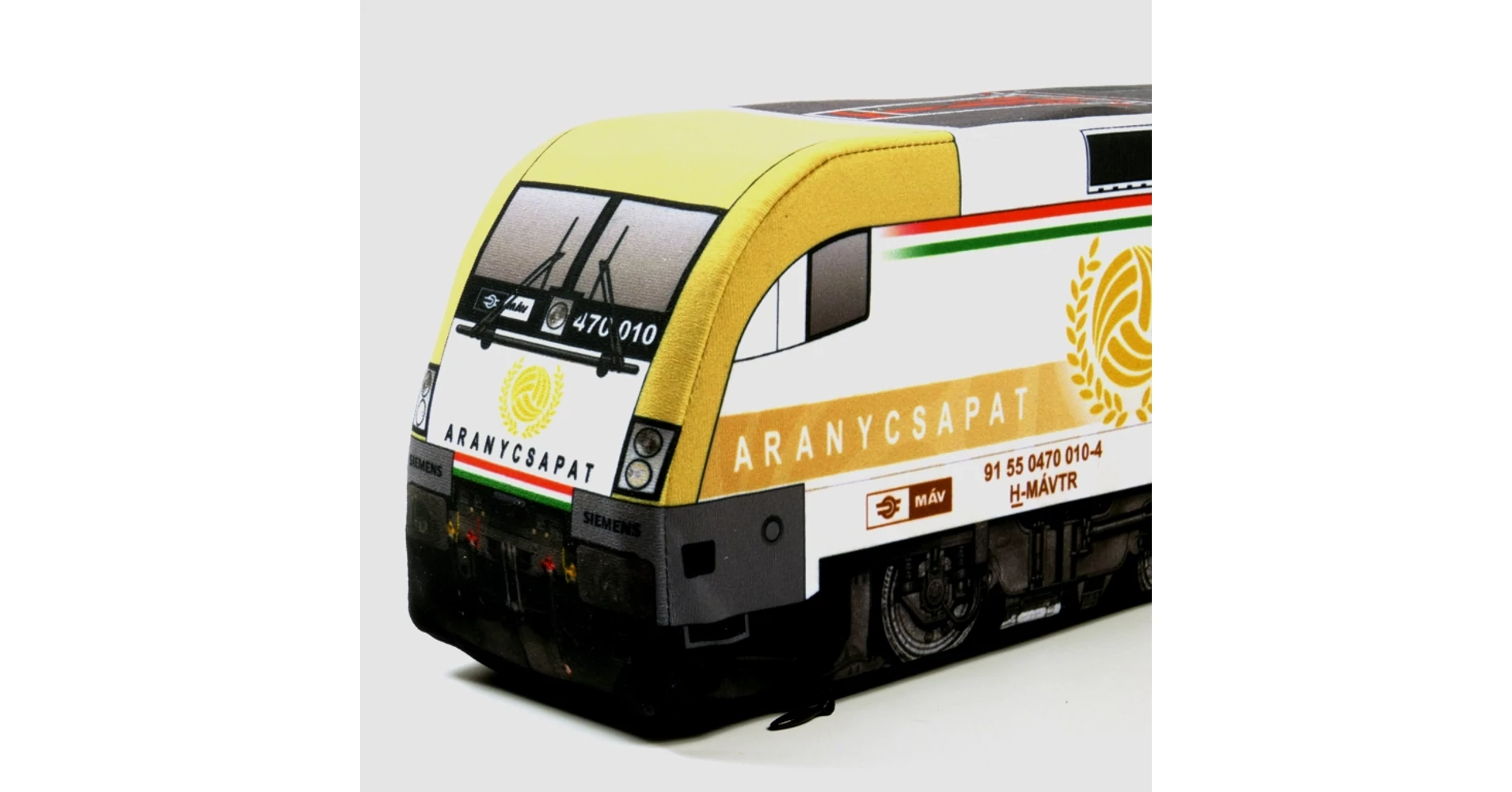 A Plüss Eurosprinter Villamosmozdony (Taurus) 50 cm-es plüss változata